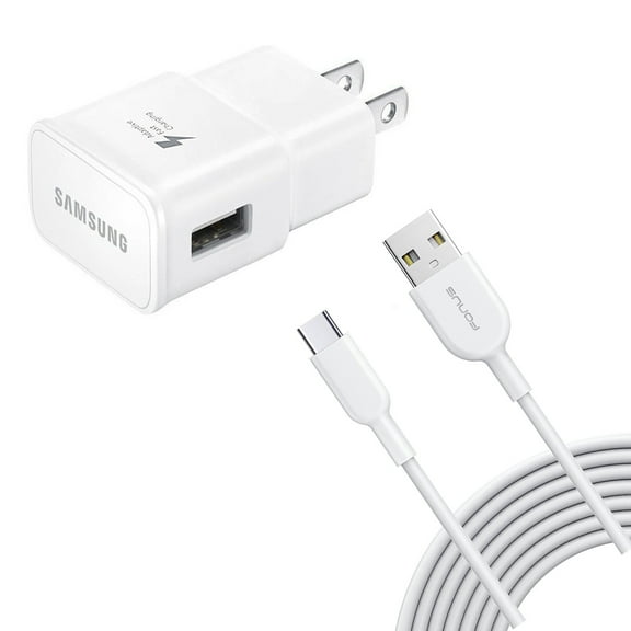 2.4A Home Charger for Samsung Galaxy A16 5G - USB Cable TYPE-C 6ft ...