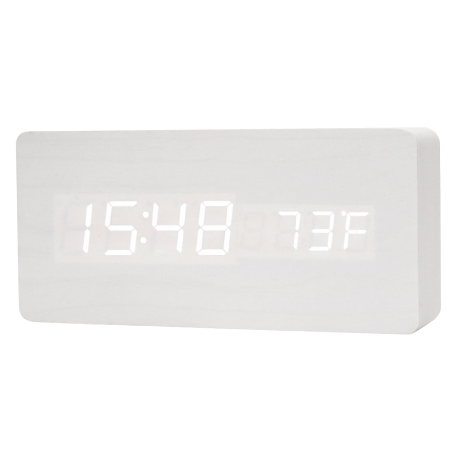 Click here for Yuksok Digital Alarm Clock Usb/Battery Wooden Sett... prices