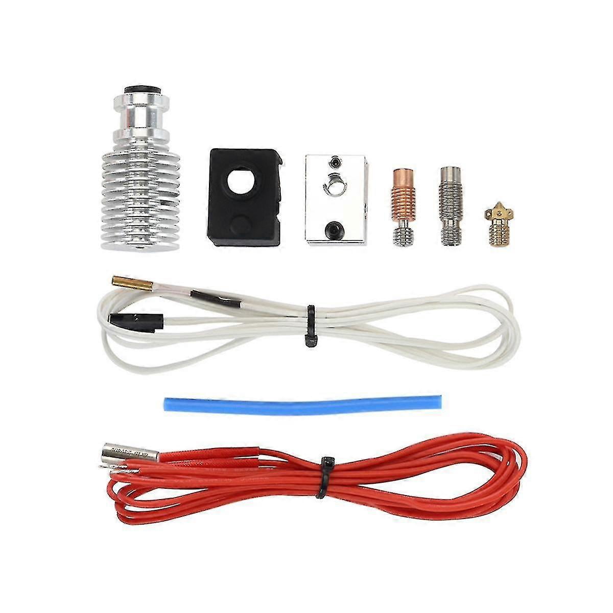 3d Printer Parts Prusa Mk3s+ Extruder Nozzle Heating Aluminum Fast Hose ...