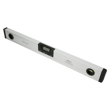 FLAMEEN 600mm Digital Backlight Laser Level Ruler Horizontal Vertical ...