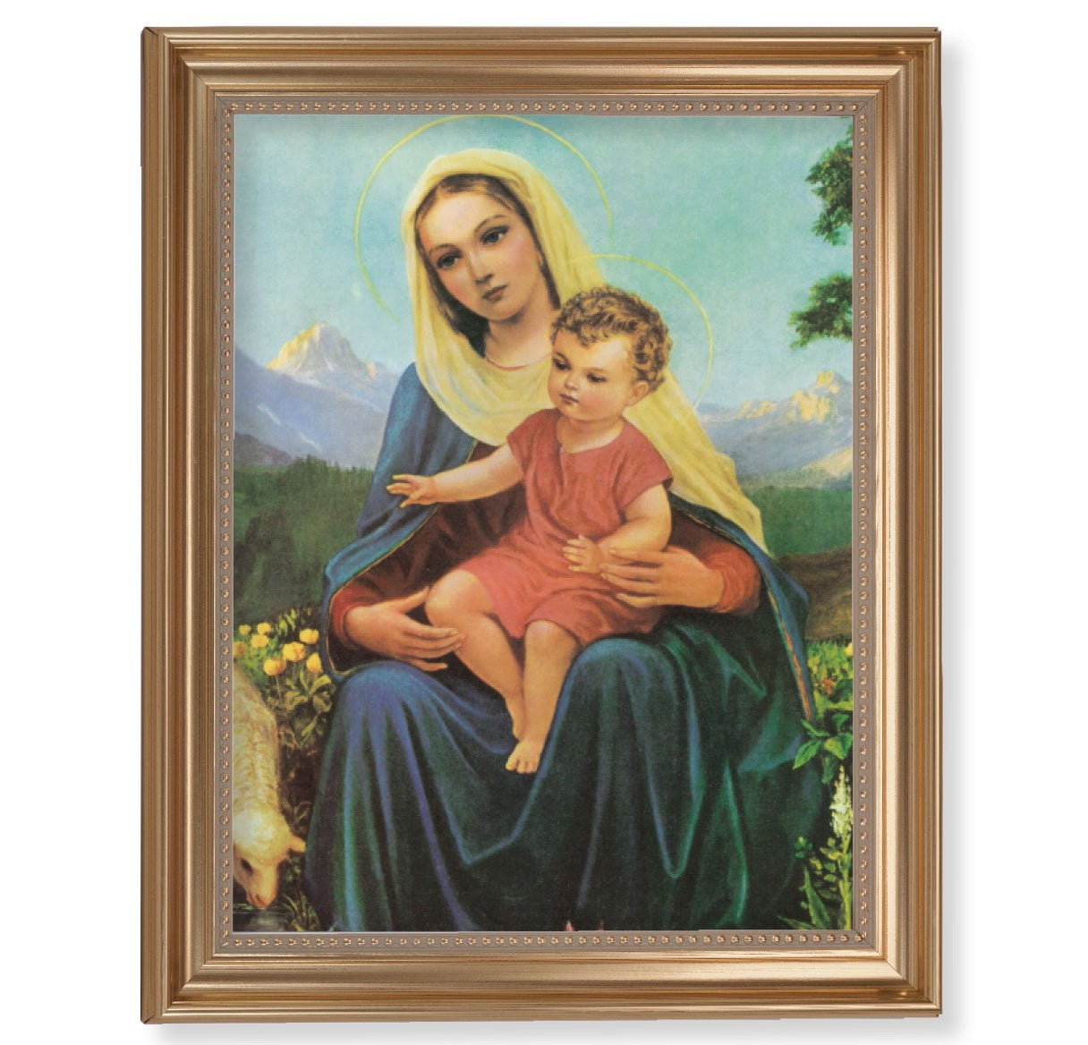 Madonna and Child Picture Framed Wall Art Decor Extra Large, Classic ...