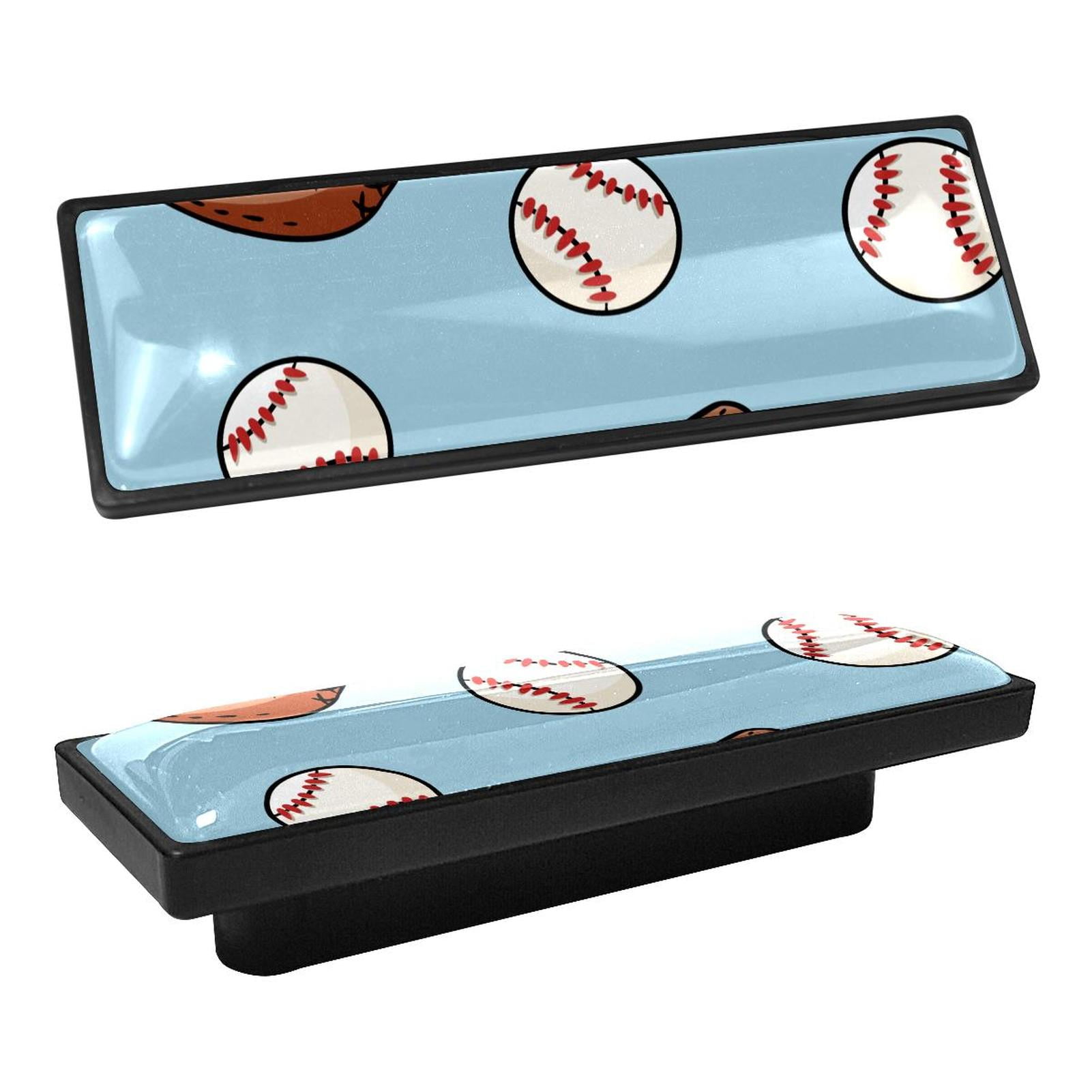 4 Pcs Rectangle Cabinet Handle Cupboard Knob Drawer Pulls Handle Doodle ...