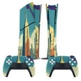 Skin Sticker for PS5 Slim Standard Disc Digital Edition Console and ...