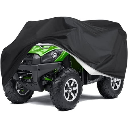 ATV Cover Waterproof Heavy Duty ATV Outdoor Storage Cover with Elastic ...