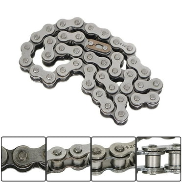 420 Chain Mini Bike Chain 90 Links Replacement for Coleman Mini Bike ...