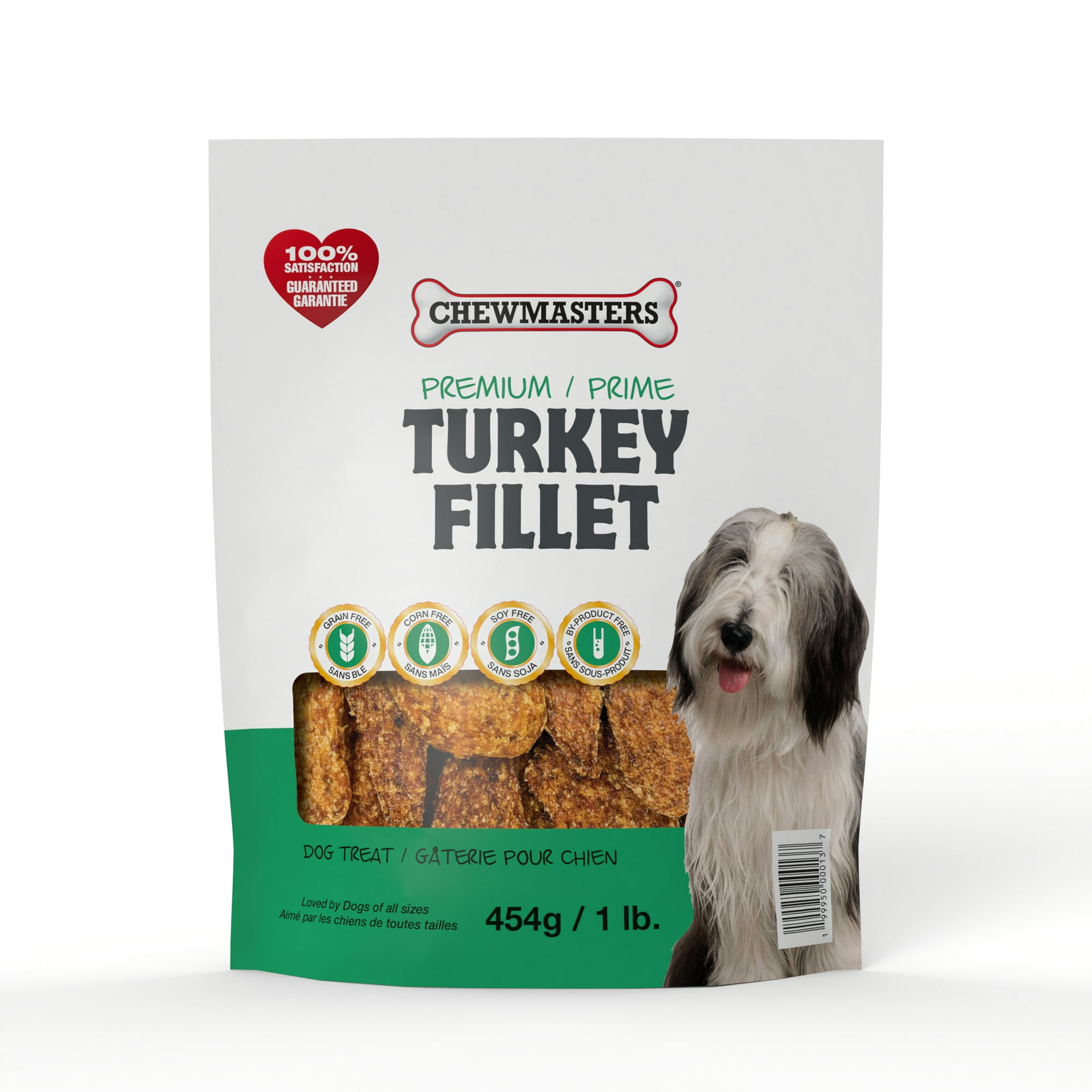 Click here for Chewmasters 454gr Turkey Fillets - Dog Treats 454g prices