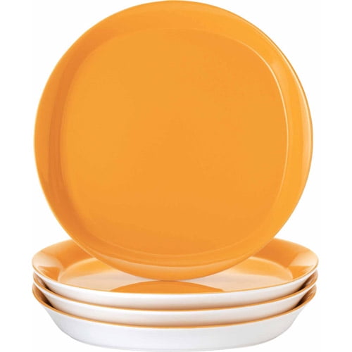 Rachael Ray Round and Square Dinner Plates, Set of 4 - Walmart.com