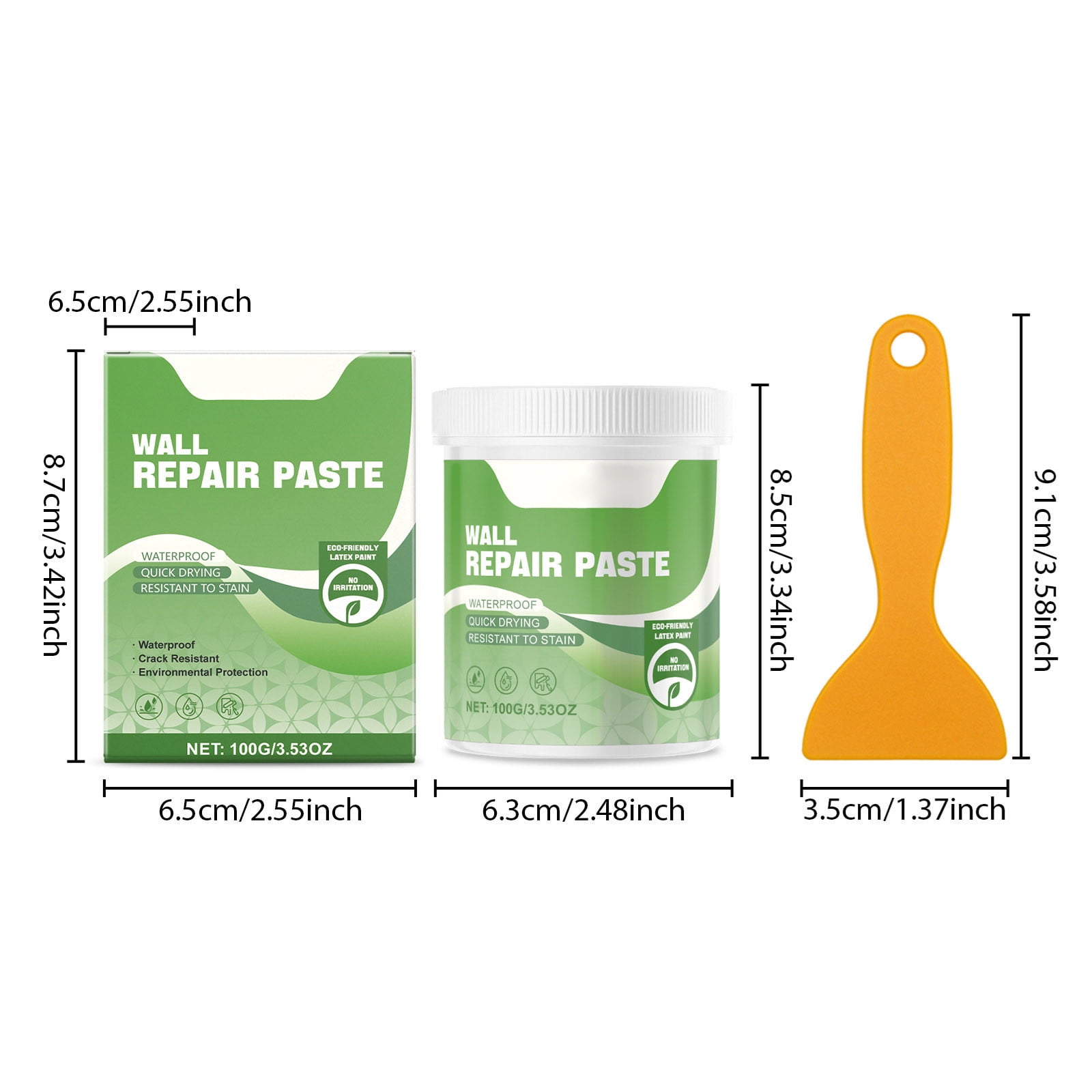 Click here for Jjkbvclo Wall Plaster Household Wall Damage Scratc... prices