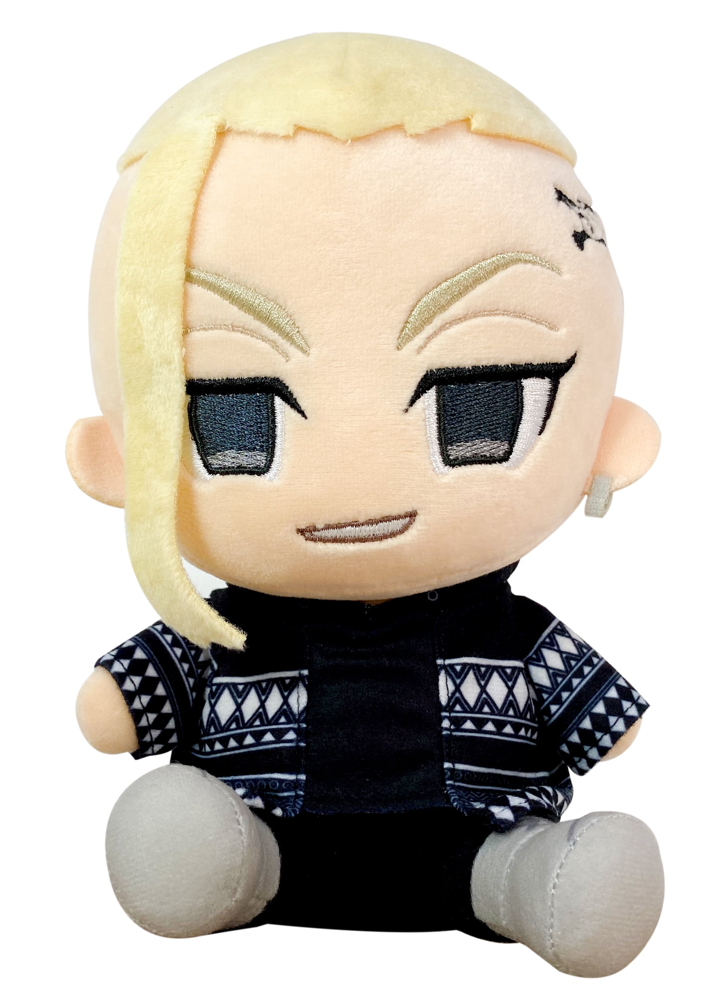 Tokyo Revengers - Ryuguji Ken Sitting Pose Plush 7"H - Walmart.com