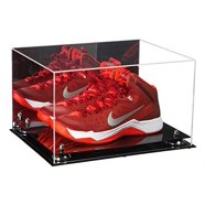Deluxe Acrylic Large Shoe Display Case for Basketball Shoe Soccer Cleat ...
