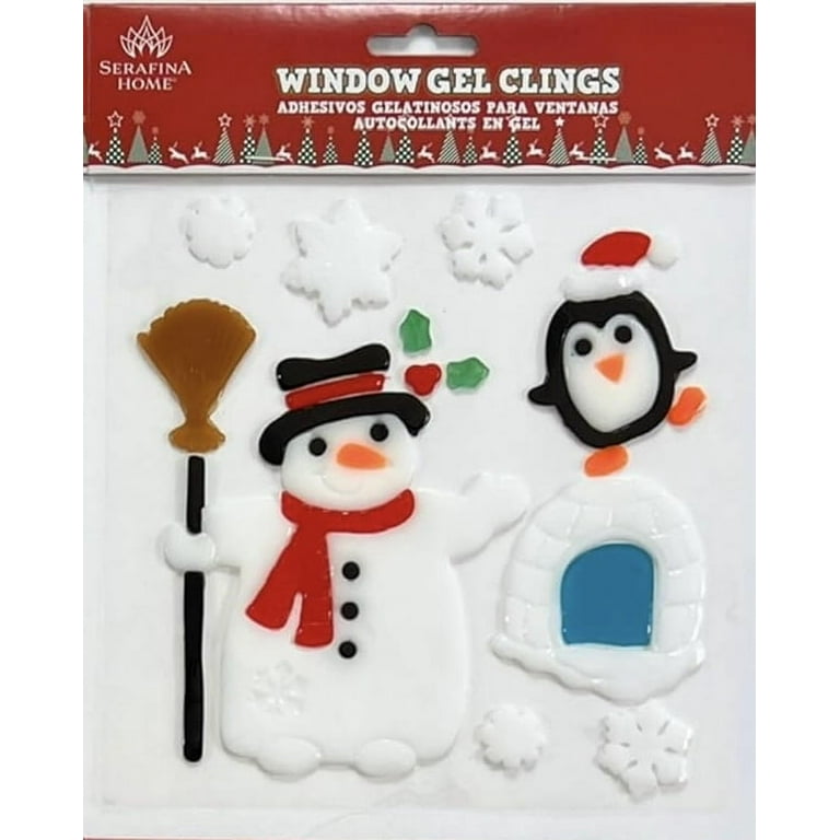 Gingerbread Window Clings For Glass Windows 2025 Christmas Window ...