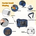 LifeSky 2-in-1 Collapsible Pet Carrier for Large Dogs: Rolling Crate ...