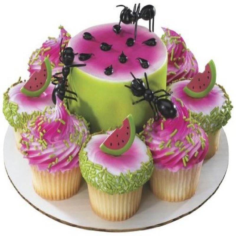 3 Plastic Ants Cake Toppers - Walmart.com