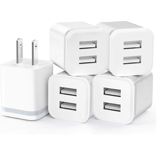 Click here for Yjjskeji Usb Wall Charger  5-Pack 2.1a/5v Dual Por... prices