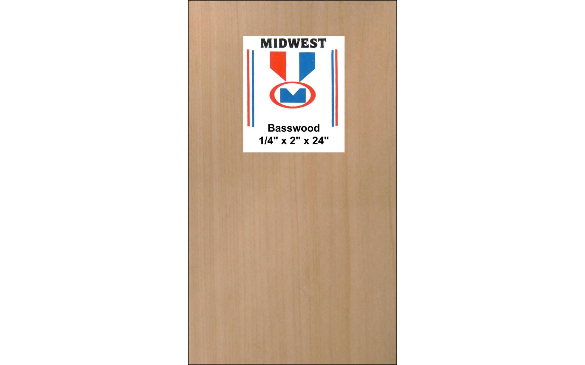 4115 MIDWEST BASSWOOD SHEETS 1 4 X 2 X 24 Walmart 4115-midwest-basswood-sheets-1-4-x-2-x-24-walmart