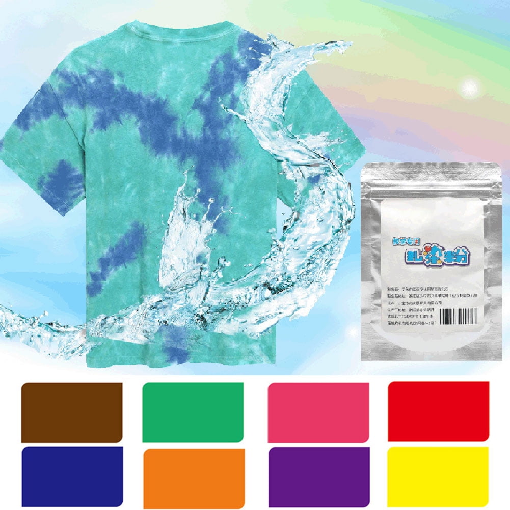 HYDa 25g Tie Dye Fabric Powder Pigment Paint Color Crafts DIY ...