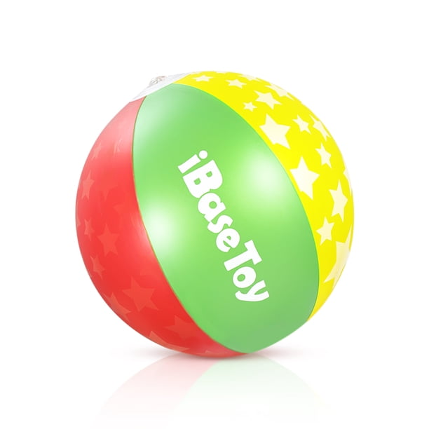 IBASETOY 13pcs PVC Inflatable Beach Ball Summer Funny Water Fun Play ...