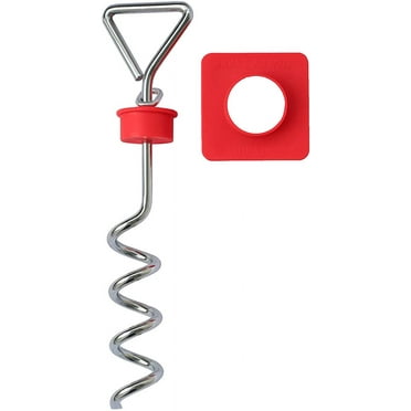 Westminster Pet Products Corkscrew Tie Out Stake Dog Leash Securer, 15 ...