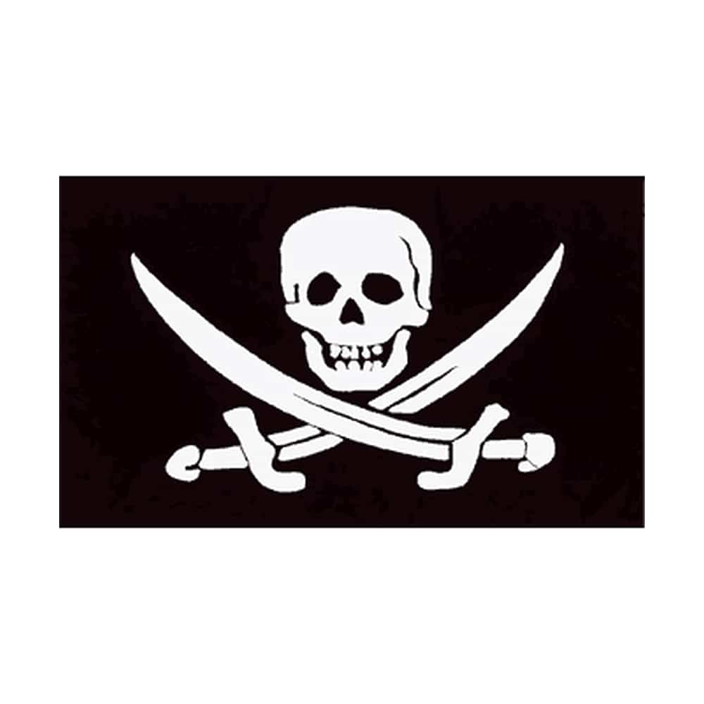 Pirate (Jack Rackham) Flag 3ft x 5ft printed polyester - Walmart.com ...