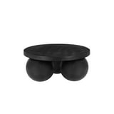 Dani Round Coffee Table Small In Black - Walmart.com