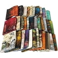 10 Fat Quarters - Tim Holtz Eclectic Elements & Abandoned Assorted Free ...