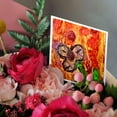 3drose, Pretty Little Mixed Media Flower by Angelandspot, 6 Greeting ...