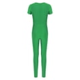 TTAO Kids Girls Short Sleeve Tank Full Body Unitard Gymnastics Leotard ...