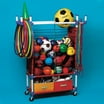 SSN Heavy Duty Metal P.E. Recess Cart for Equipment and Ball Storage ...