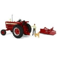 1/16 ERTL Big Farm Farmall 1256 Tractor with Mower & Figures 44380 ...