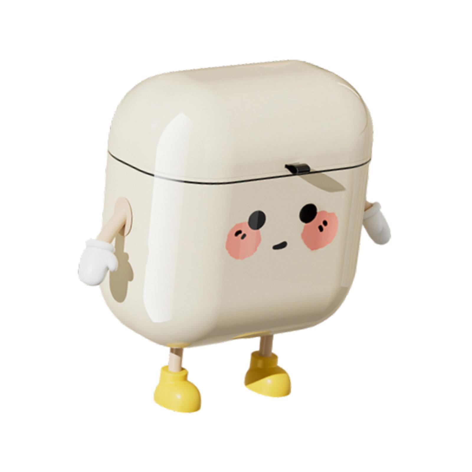 Bote de basura colgante con tapa, bote de basura de cocina, bote de ...