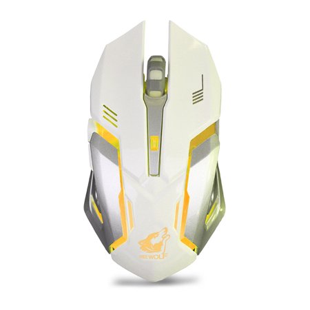 LED Wireless Optical Gaming Mouse Rechargeable X7 High Resolution Mouse ...
