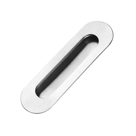 2 Pack Inset Handle Flush Recessed Sliding Oval Door Pull Handles ...