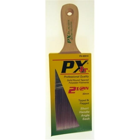 Gam Paint Brushes PX Jr. Short Handle Angle Sash Paint Brush PX02514 ...