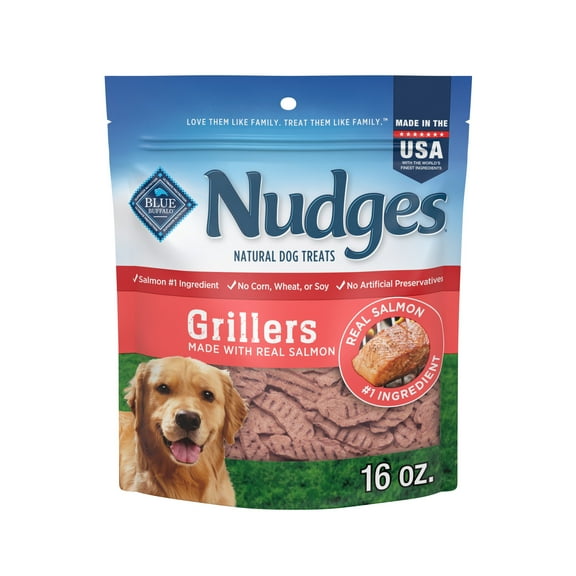 Blue Buffalo Nudges Grillers Natural Dog Treats, Made in the with Real ...