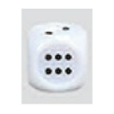 Giant Tactile Dice- Black with White Dots- Set of 2 - Walmart.com