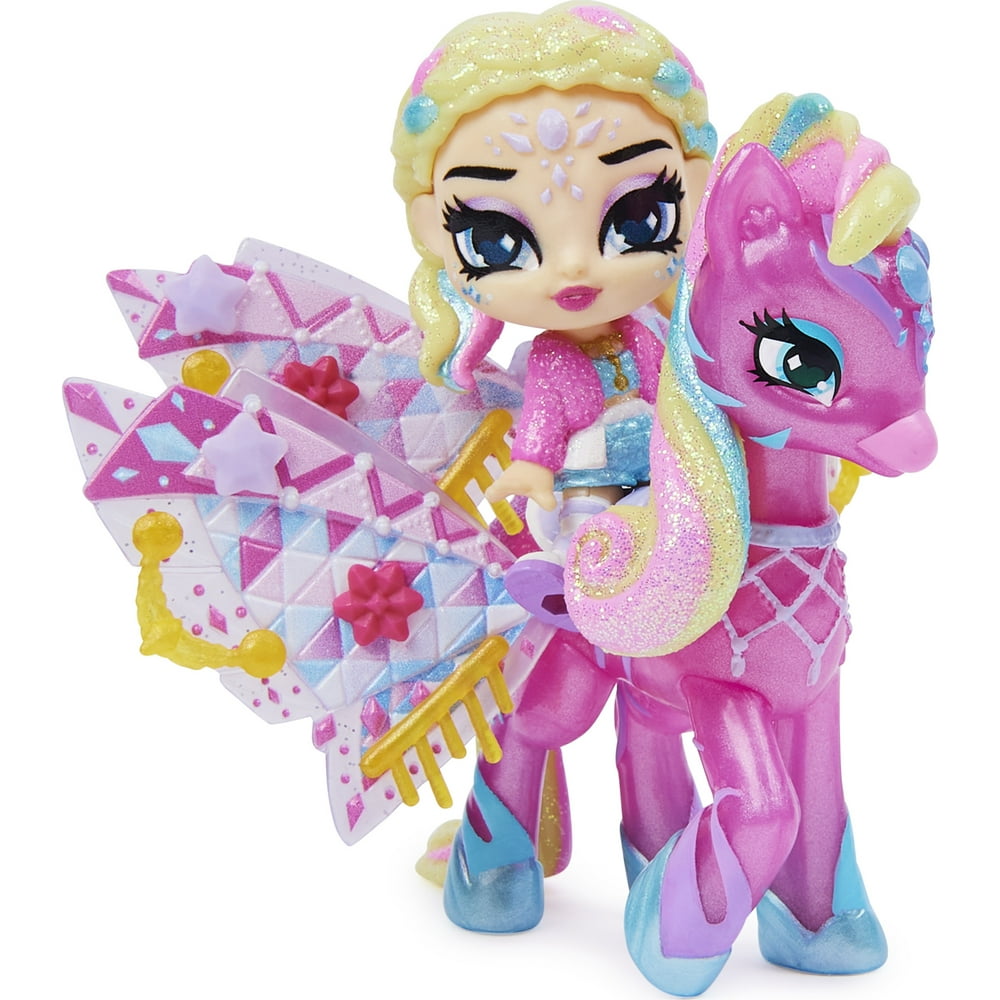 Hatchimals Pixies Riders, Wilder Wings Chic Claire Pixie and Zebrush ...