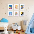 8x10 Picture Frame, 4 Pack Photo Frame Display Pictures 5x7 with Mat or ...