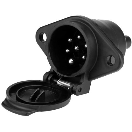 KIMISS Trailer Socket,24V 7 Pin Die Cast Heavy Duty Trailer Socket ...