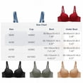 Bosfbaoi Solid Color Ribbed Underwire Bralette, Bow Decor Adjustable ...
