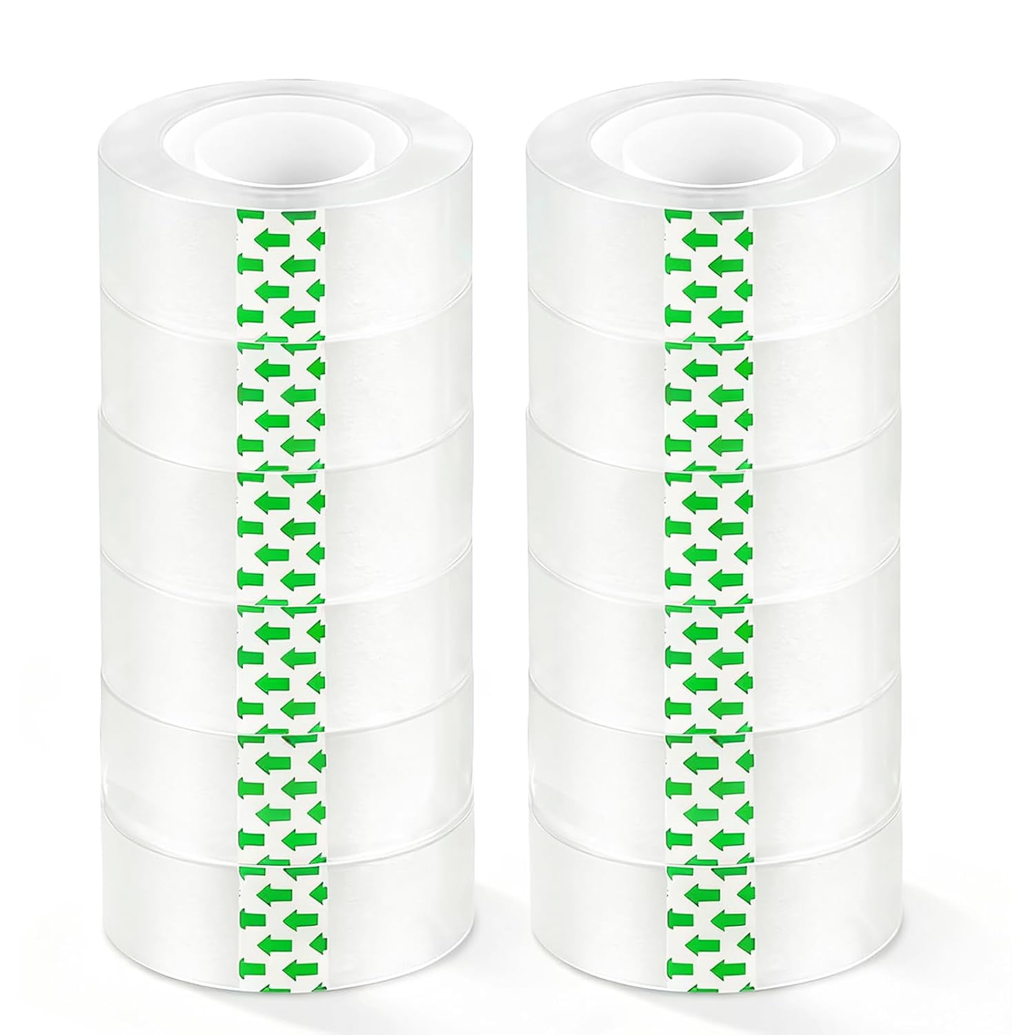 Click here for Nobrand 12 Rolls Of Transparent Tape Refills  Stat... prices