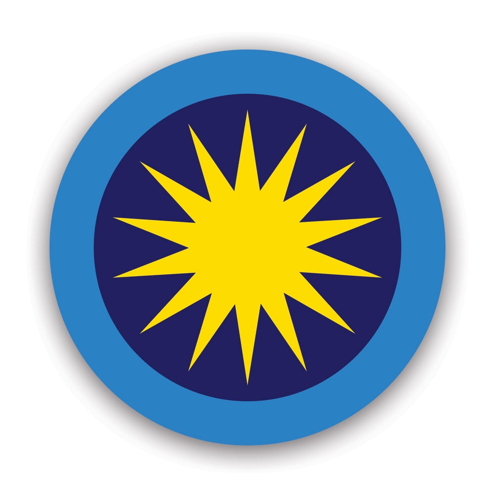 Royal Malaysian Roundel Sticker Decal - Self Adhesive Vinyl ...