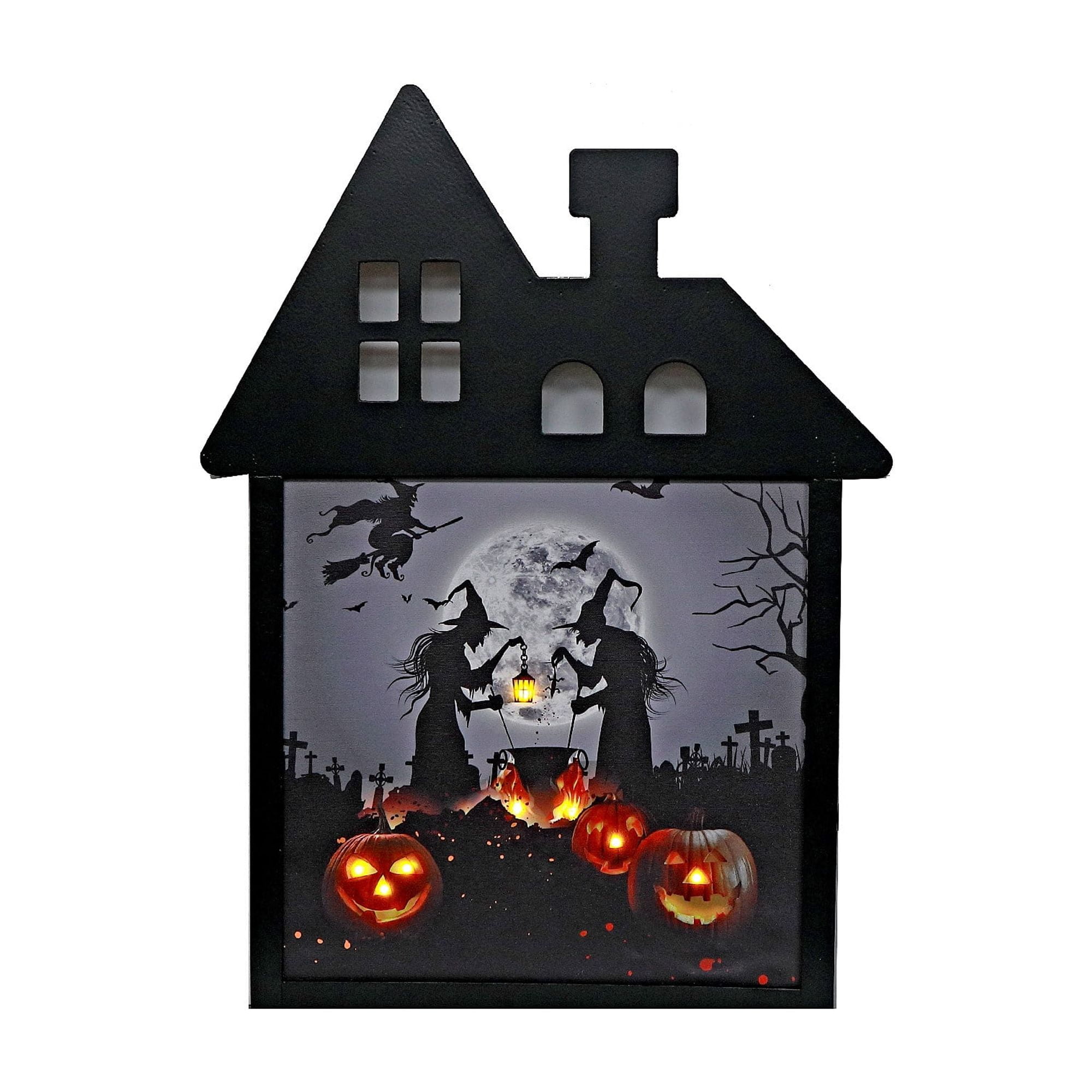 Click here for Ih Casadécor Led Pvc House Frame Wall Art (Witches... prices