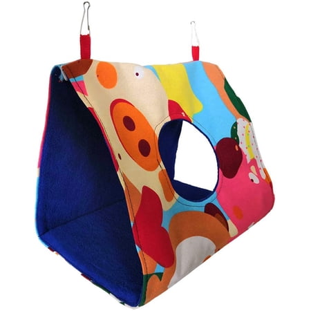 Parrot Tent, Hanging Bird Cage Nest House Sleep Hammock Cave Parrot ...