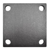 Bobco Metals 5 ”X 5” A36 Hot Rolled Steel Base Plate, 4 Pieces - Gray ...