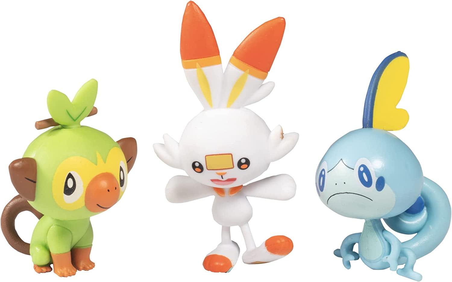 Buy Pokemon Battle Ready! Battle Figure Set, 8 Pieces - with 2 & 3 inch ...