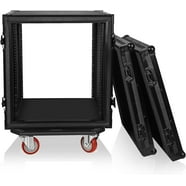 Sound Town Shock Mount 8U ATA Rack Case with 21 Rackable Depth, 11U ...