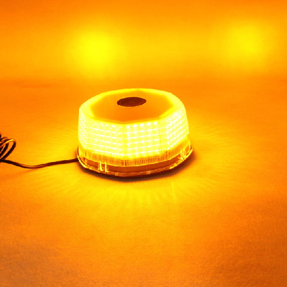 Yellow 240LED Octagon Strobe Light Rotating Beacon Emergency Warning ...