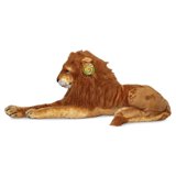 Melissa & Doug Giant Lion - Lifelike Stuffed Animal (over 6 feet long ...