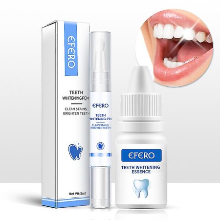 Efero Teeth Whitening Essence Removes Plaque Stains Tooth Bleaching ...