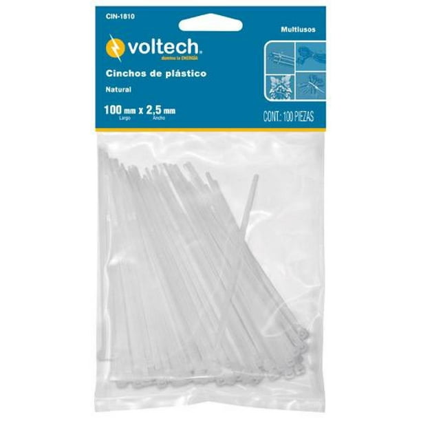 CINCHO NATURAL 18 lb 2.5 mm X 100 mm 100 PZ VOLTECK 44300 VOLTECK CIN ...